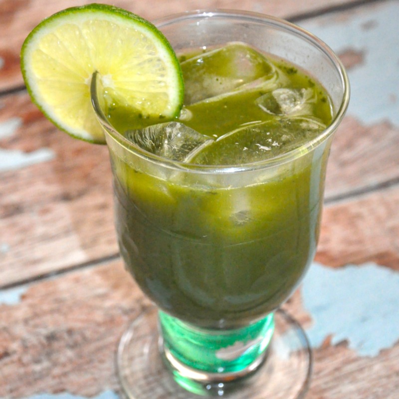 Matcha Mojito Mocktail - Real Green Mom
