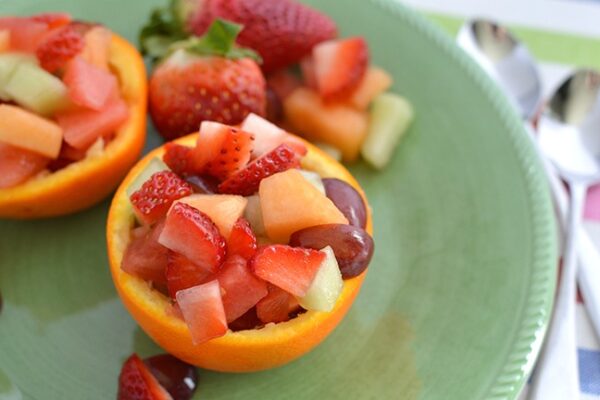 How to Make Fresh Fruit Cups - Real Green Mom